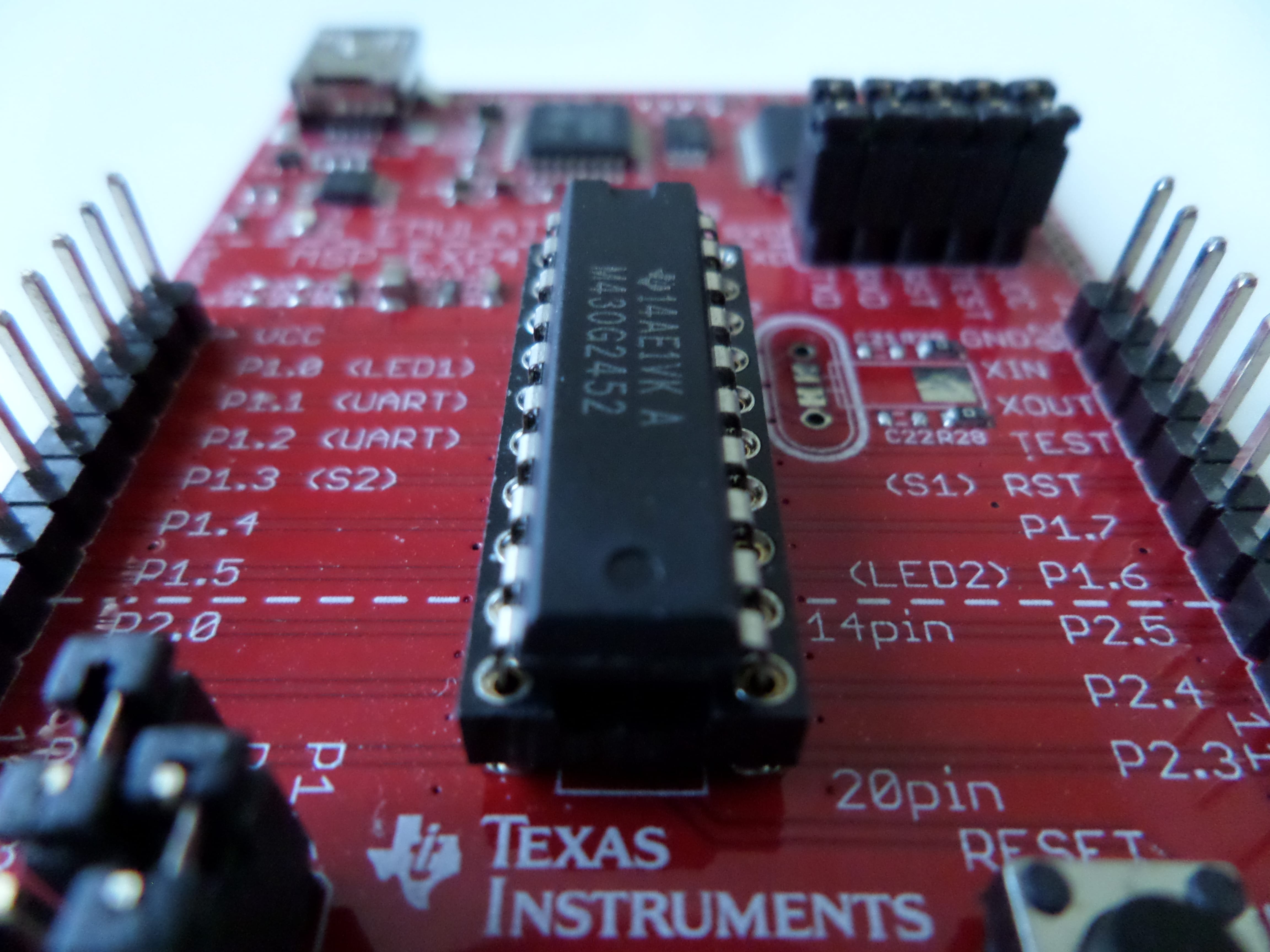 Sample Code MSP430 PWM Example For The MSP430G2553 