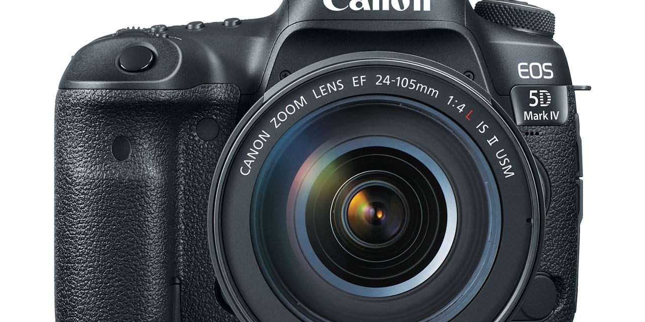 Canon Announces The 5D Mark IV DSLR Camera Release Date