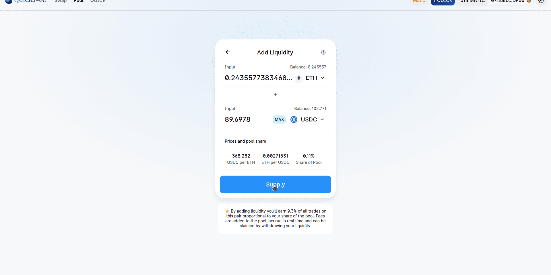 QuickSwap Tutorial: How To Use The QuickSwap Exchange